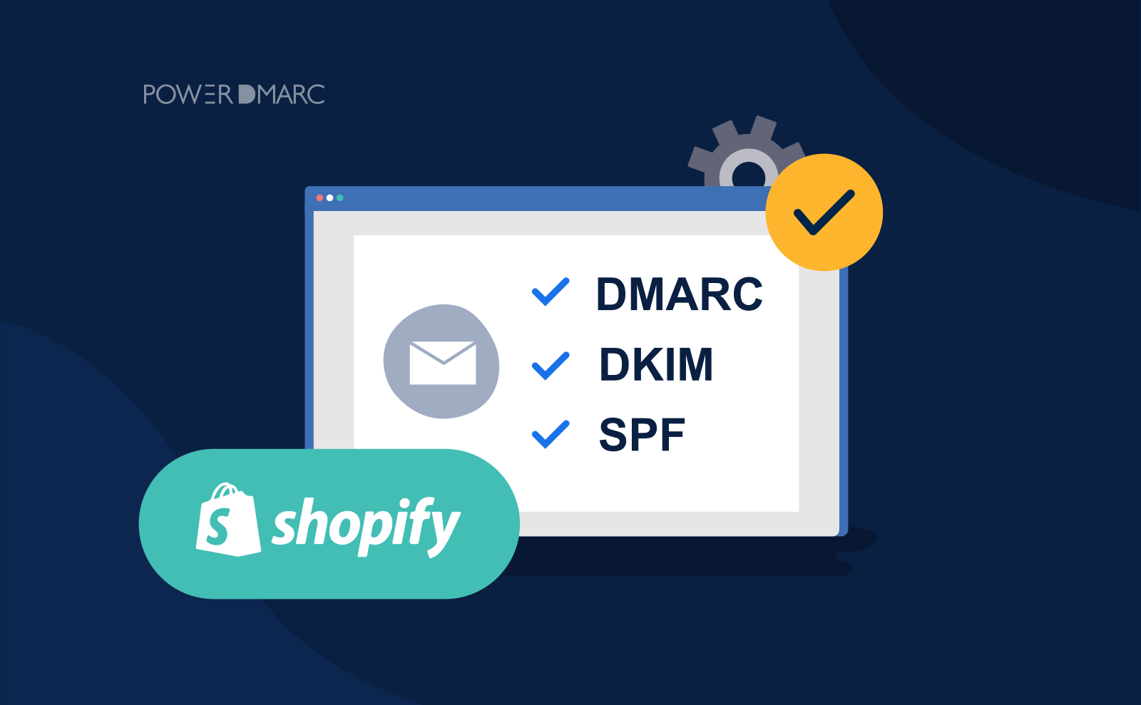 ShopifyでDMARC、DKIM、SPFを設定する | MailData